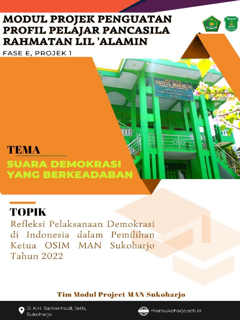 Contoh Modul p5 Dan Ppra Fase e Man | PDF