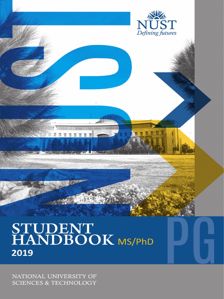 NUST Postgraduate Handbook 2019 | PDF | Academia