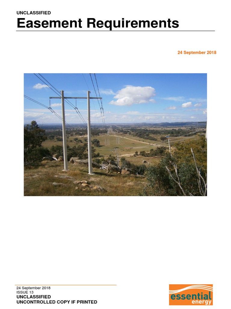 CEOP8046 | PDF | Easement | Electric Power Transmission