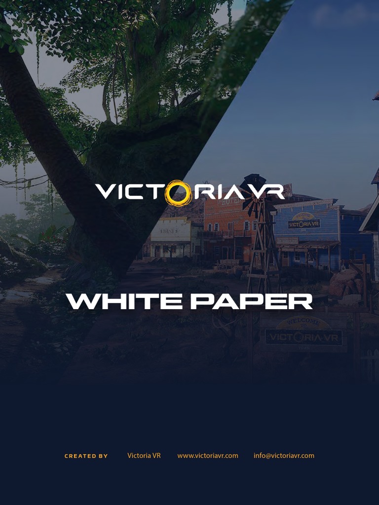 White Paper Victoria | Download Free PDF | Virtual Reality | Cryptocurrency