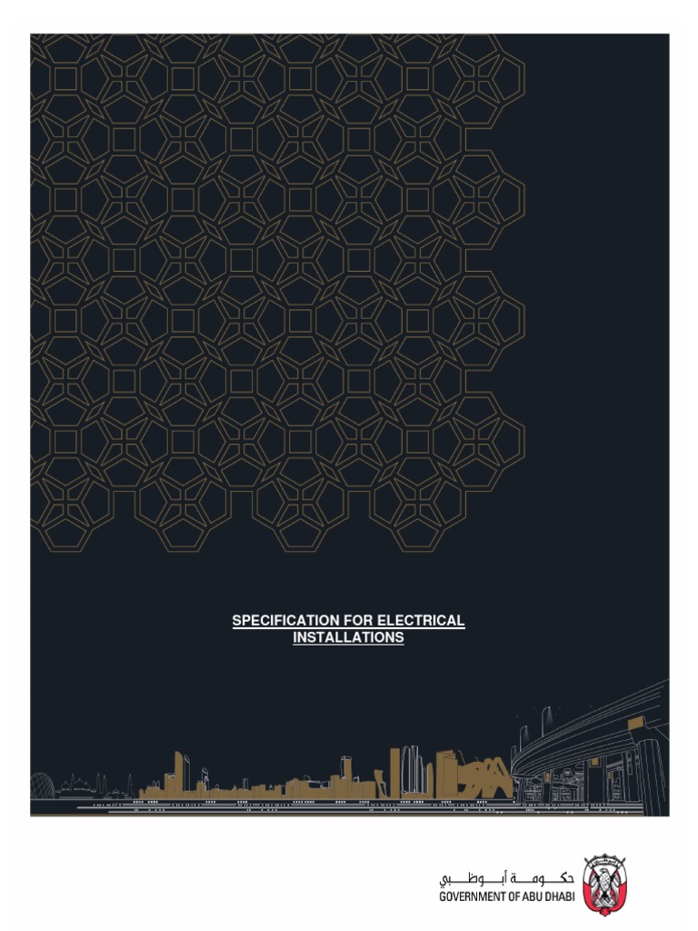 Specification For Electrical Installations | PDF | Electrical Wiring ...