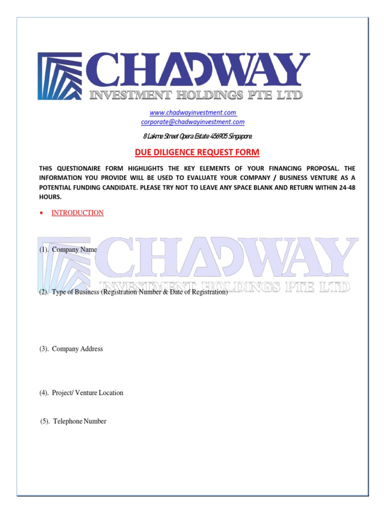 DDRF REQUEST FORM | PDF