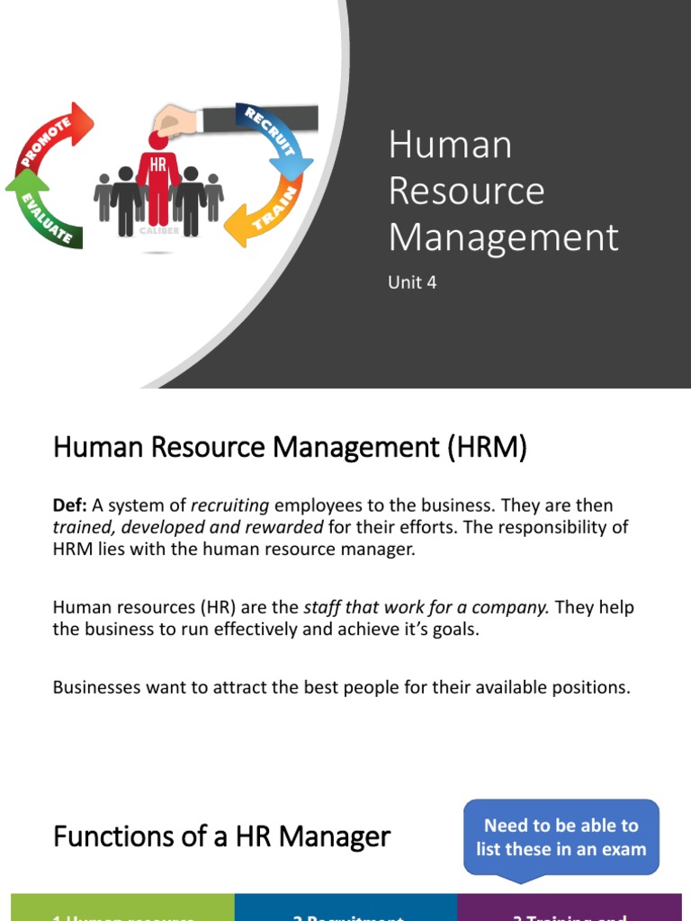 Human Resource Management PPT 3 | PDF | Recruitment | Human Resources