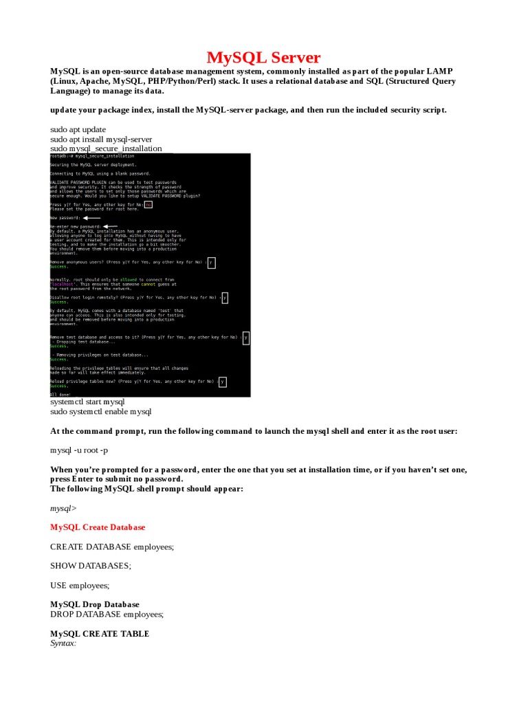Mysql | PDF | My Sql | Databases