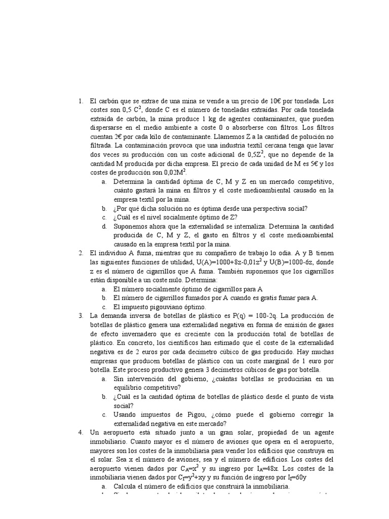 Ej5 sp1 | PDF | Exterioridad | Economias