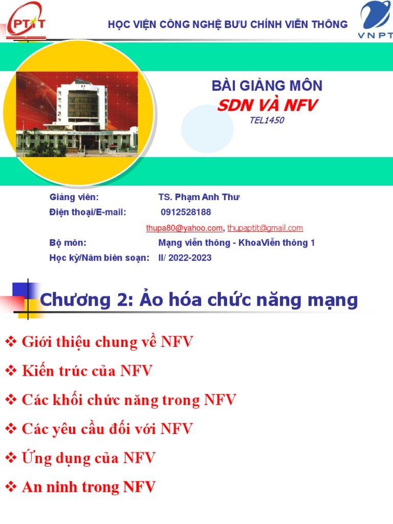 Chuong 2-SDN&NFV V2 | PDF