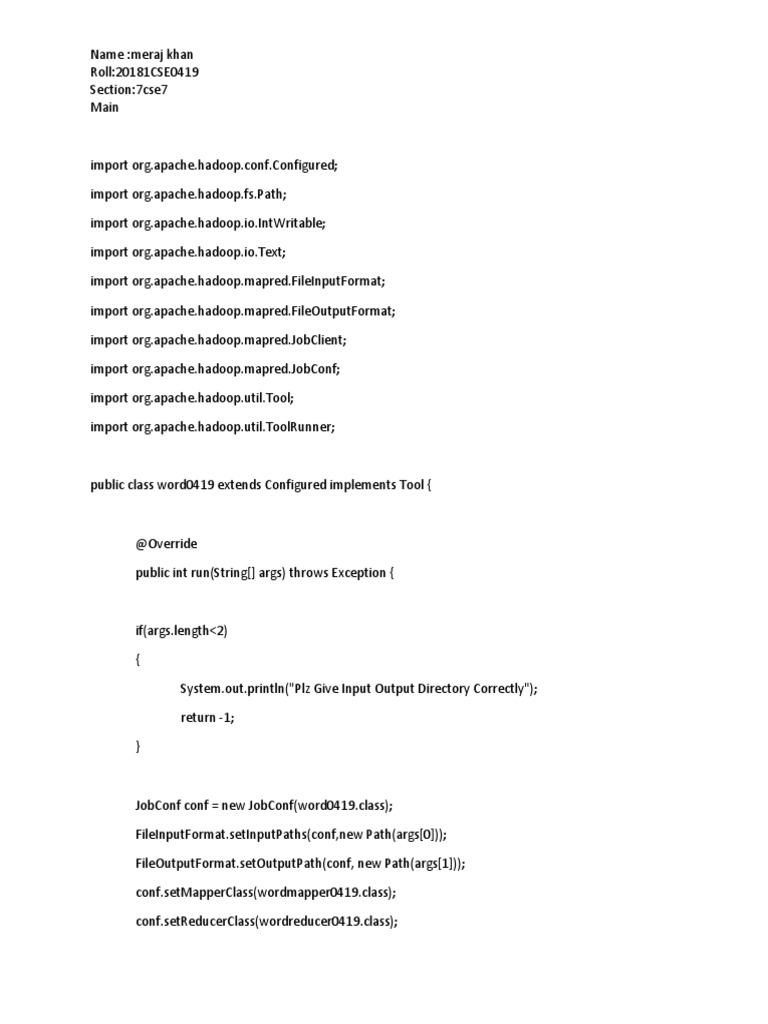 Bda Final 11jan Pdf Object Oriented Programming Computer Programming