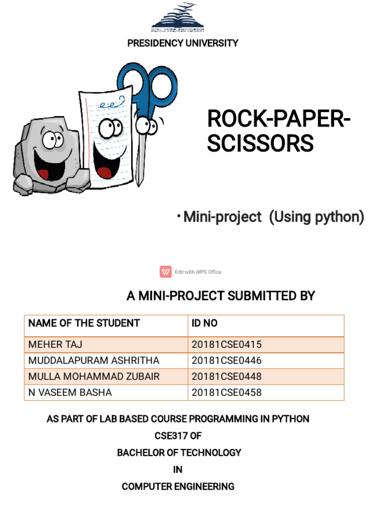 Rock Paper Scissors | Download Free PDF | Computing | Computer Science