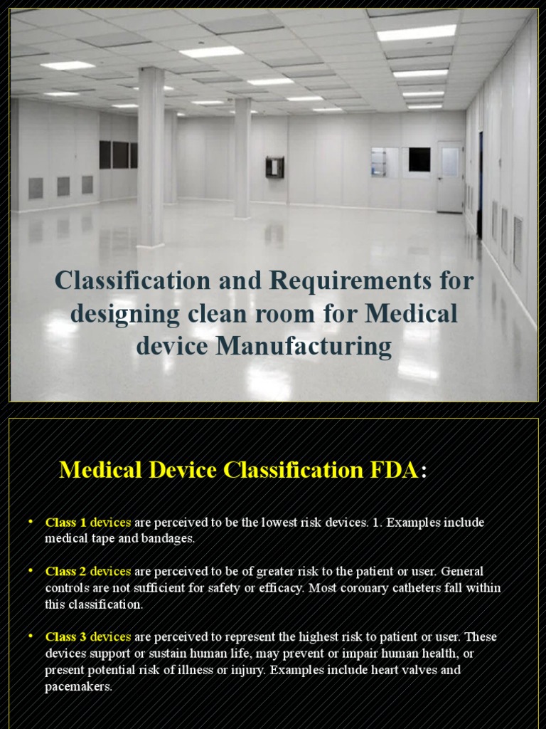 Medical Device Cleanroom Design Guide | PDF | Equipment