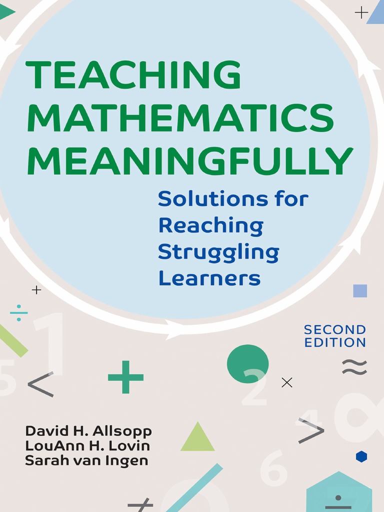 David Allsopp, LouAnn H. Lovin, Sarah Van Ingen - Teaching Mathematics ...