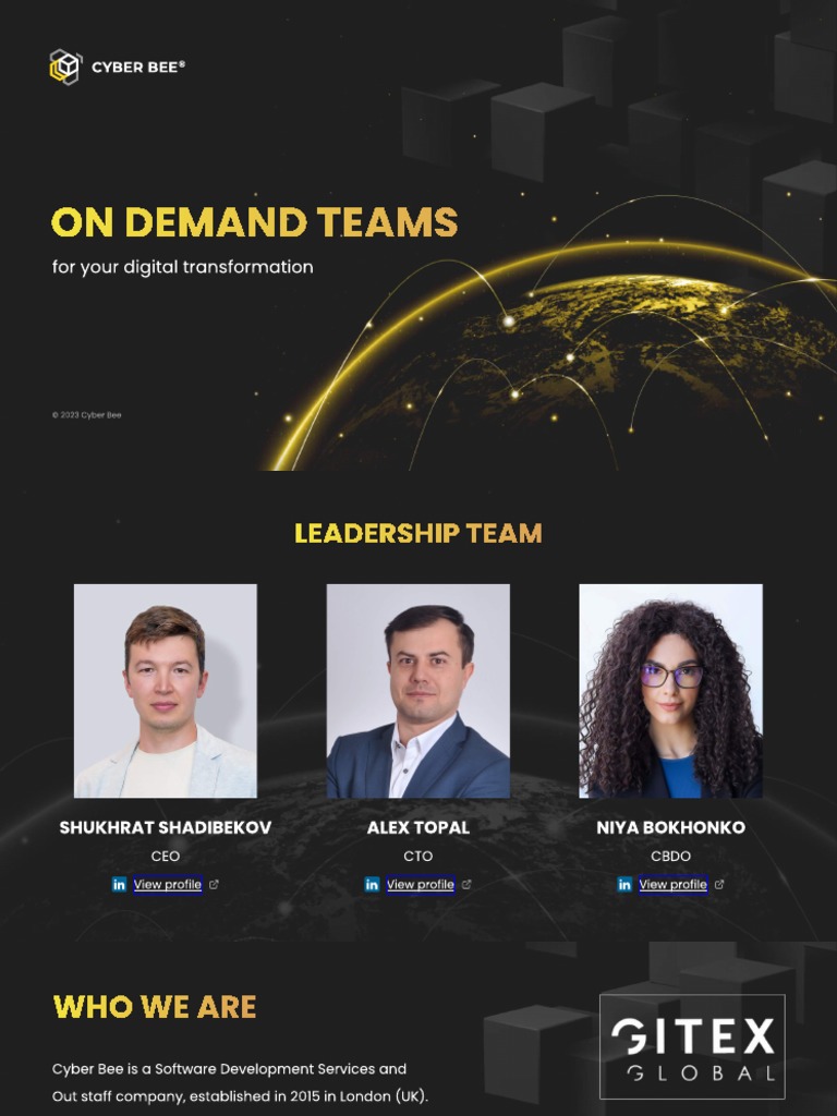 Cyberbee Presentation On Demand Team 0523 Compressed | PDF | Insurance ...