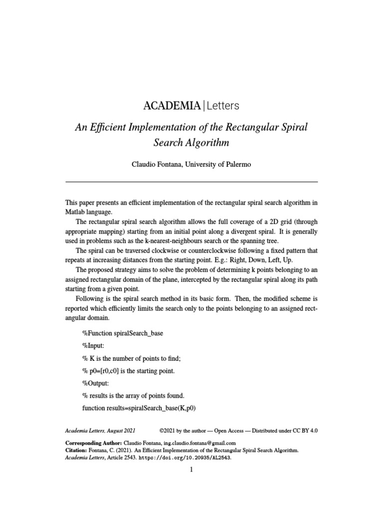 An Efficient Implementation of The Recta | PDF | Function (Mathematics ... An Efficient Implementation of The Recta | PDF | Function (Mathematics ...