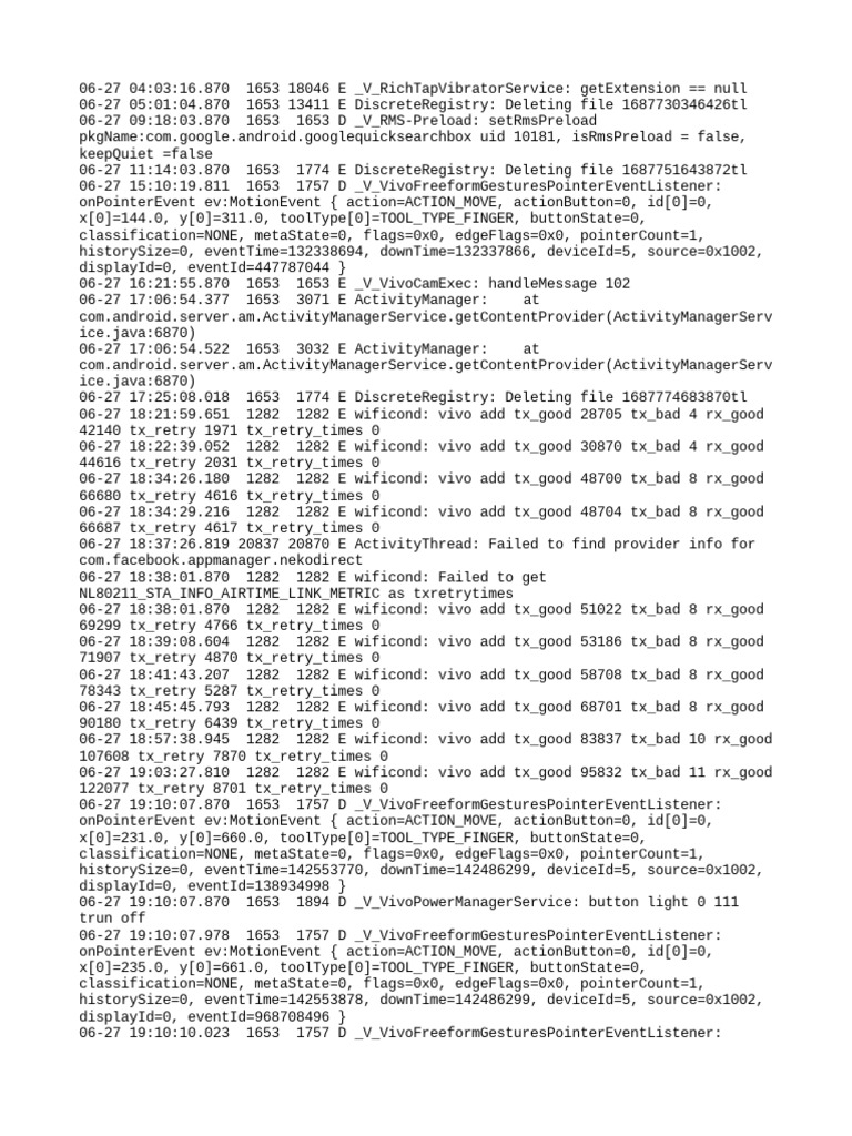 Log | PDF | Software Engineering | Utility Software
