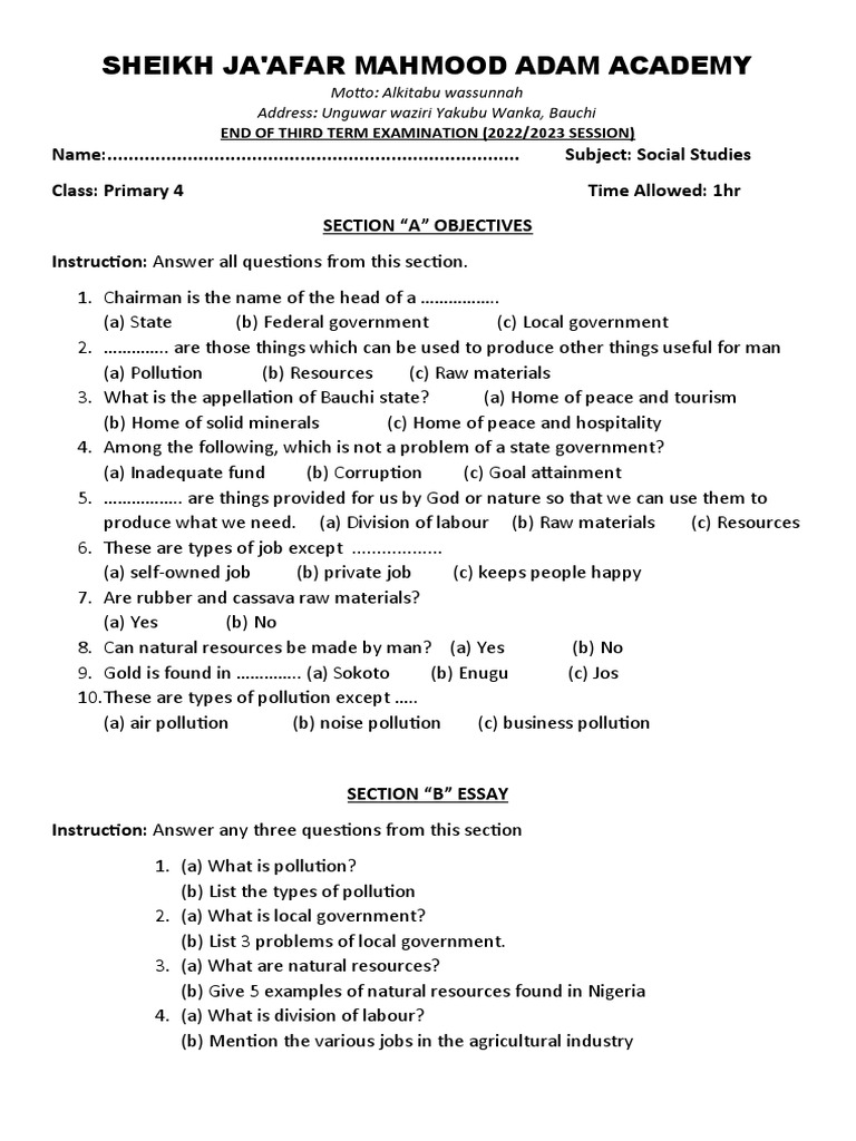 Primary 4 | PDF | Soil | Computer Keyboard