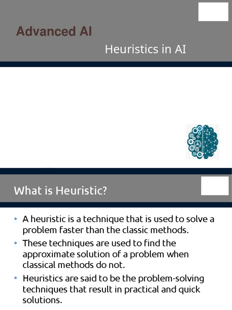 Lecture 2 of 1 Heuristic Search Techniques | PDF | Heuristic | Cognitive Science