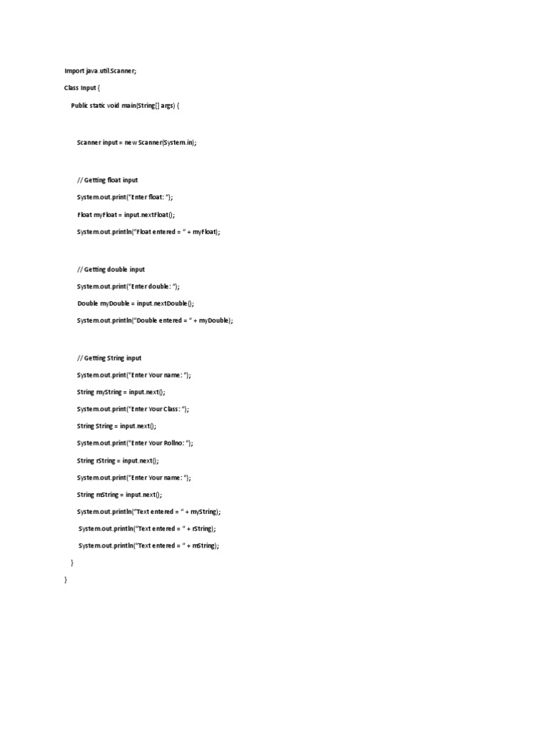 Java Input Output Program Pdf 2460
