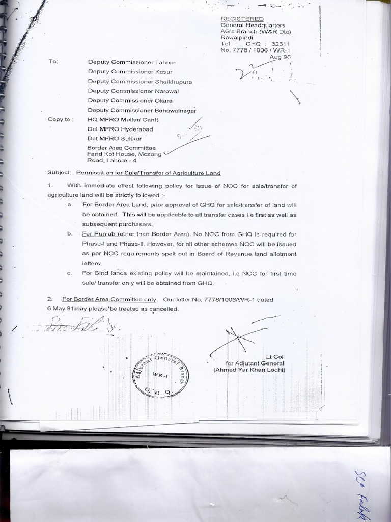 Document Letter For Promotion | PDF