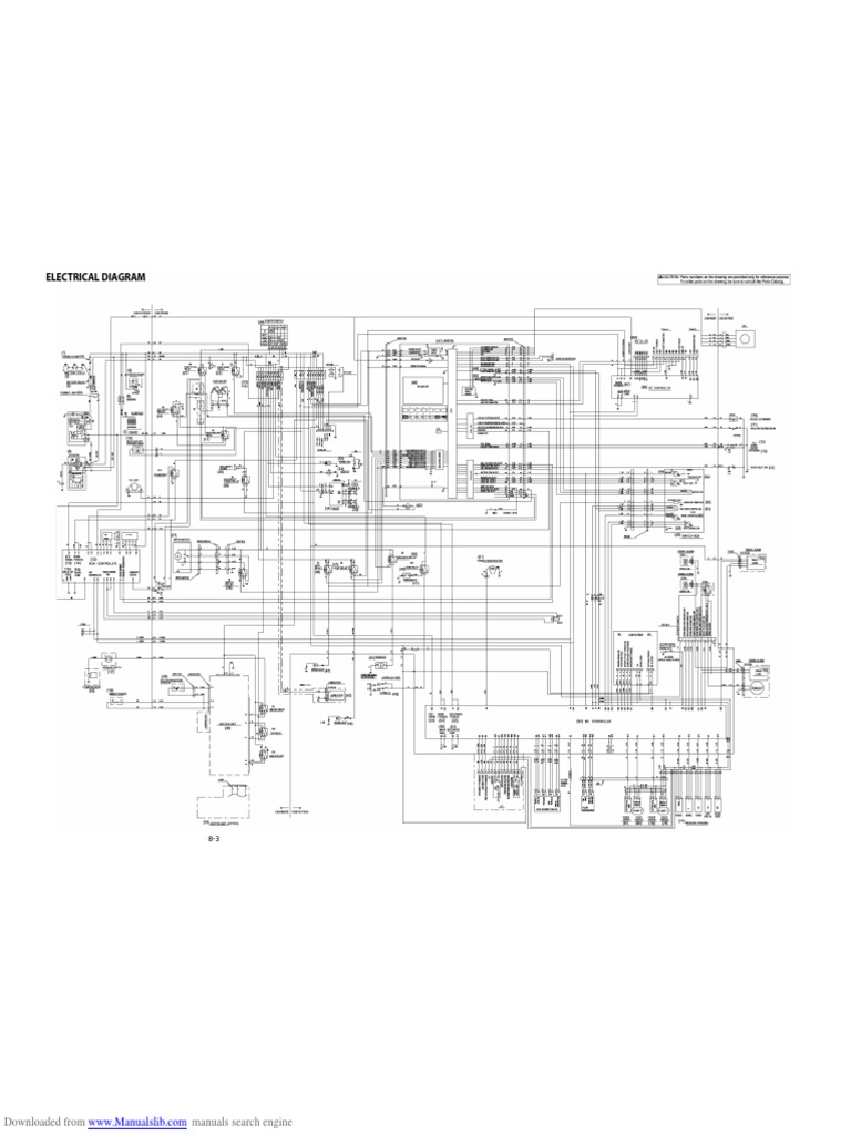 Hitachi ZX120-3 Electrrical Diagram | PDF
