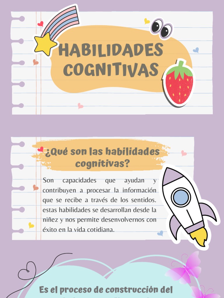 Habilidades Cognitivas | PDF | Aprendizaje | Cognición