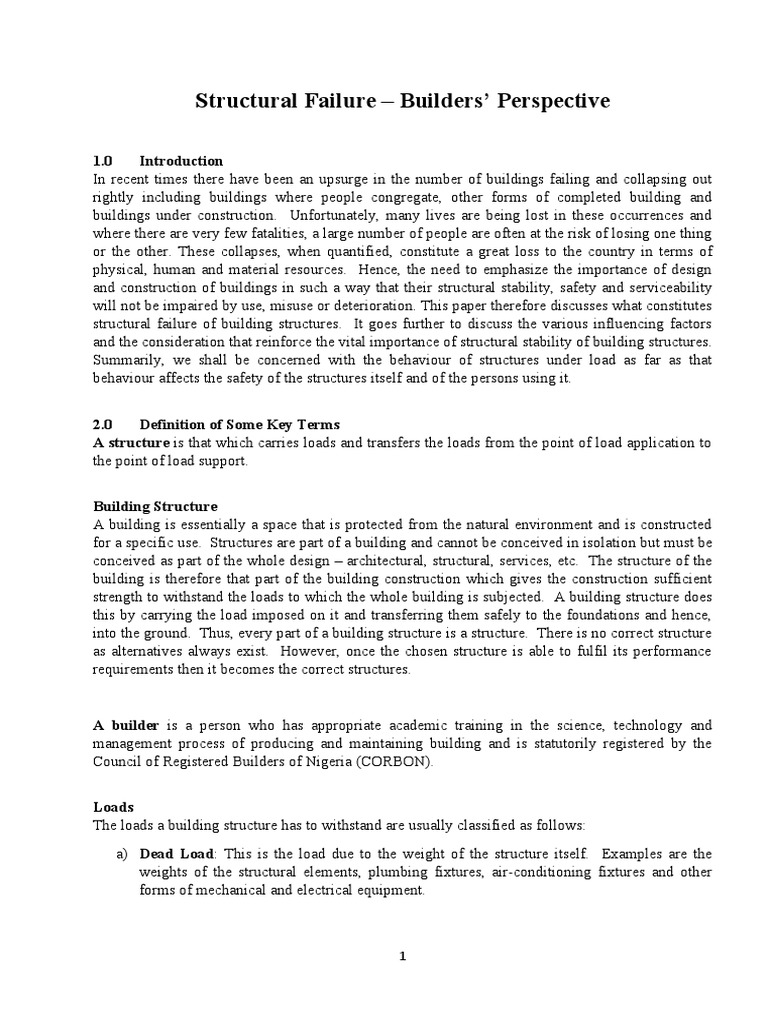 Structural stability of Building Structures | PDF | Strength Of ...