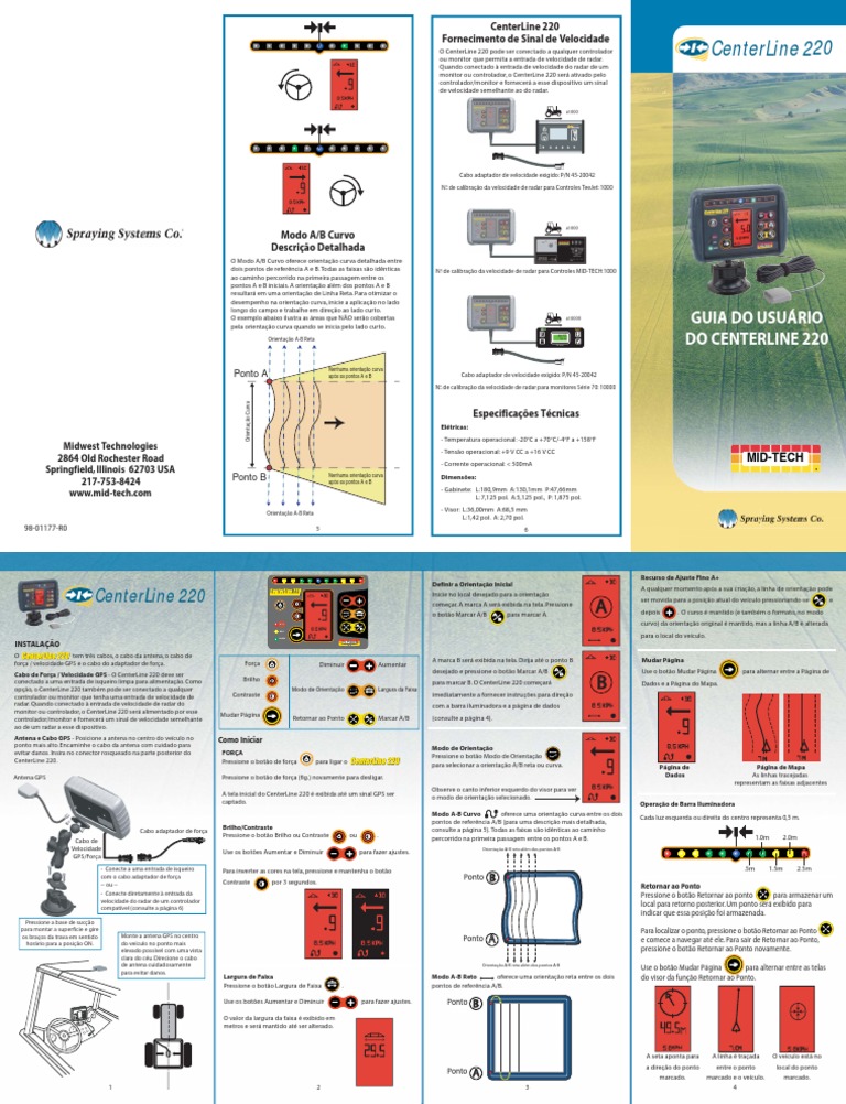 Manual GPS Trator | PDF | Radar | Eletromagnetismo