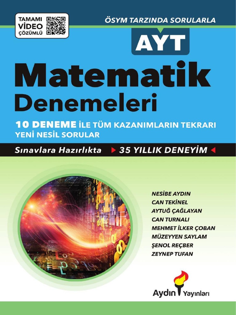 Limit Yayınları - AYT Matematik Denemeleri | PDF