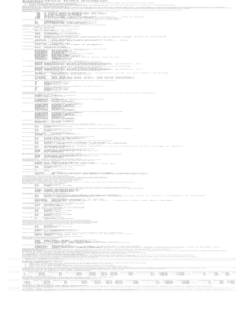 6.01 Exploratory Data Analysis | PDF | Quartile | Statistics