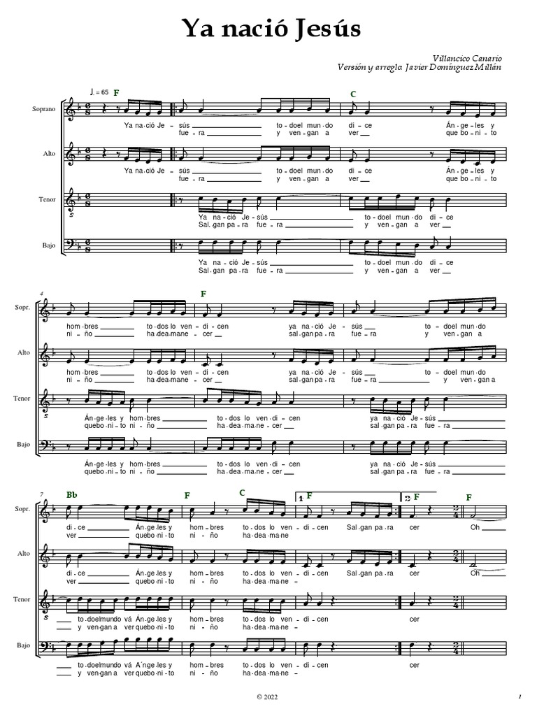 Ya Nacio Jesús | PDF