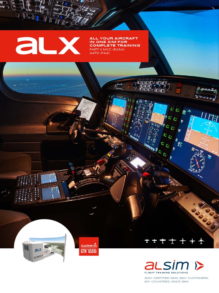 Brochure Full Spreads Pdf Simulation Aviation