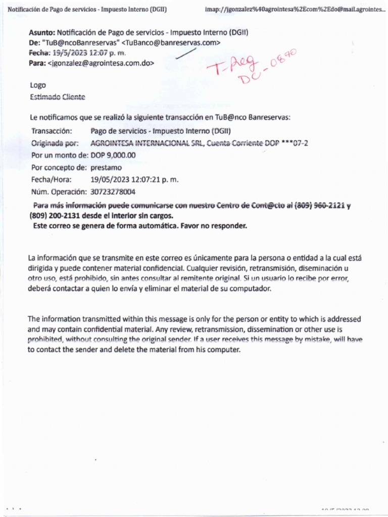 Pago DGII | PDF