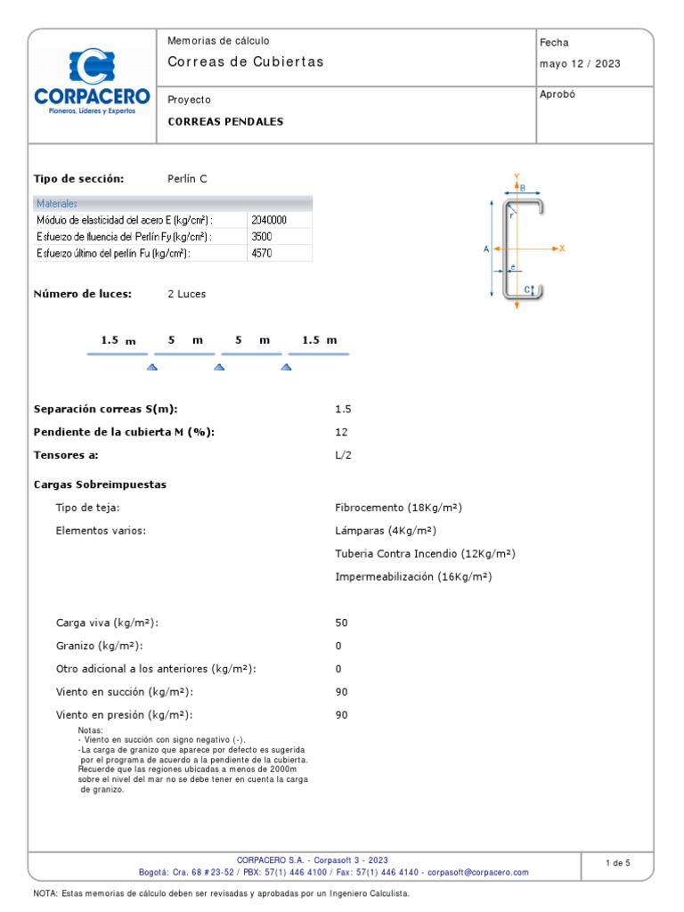 Correa Cubierta | PDF