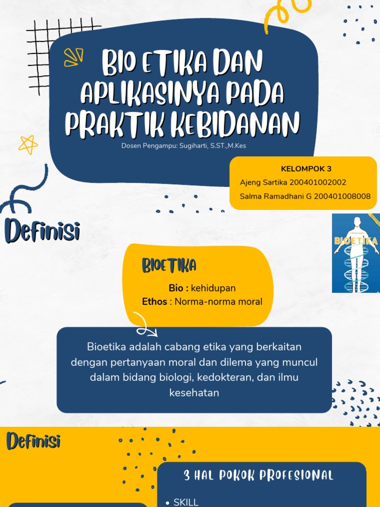 Aplikasi Bioetika dalam Kebidanan | PDF | Karier & Perkembangan