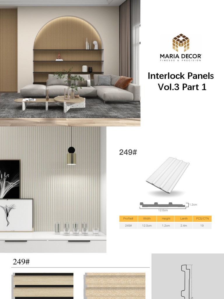 PS Interlock Panel Vol 3-Maria Decor | PDF