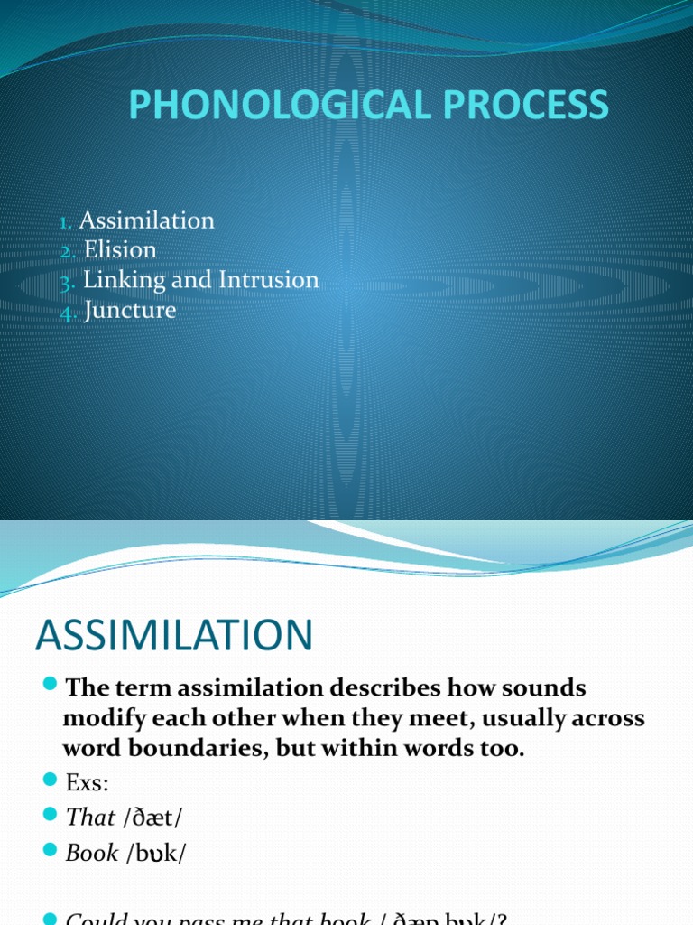 Phonological Process | PDF | English Language | Phonetics
