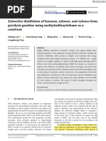 Uop Sulfolane Process: Thomas J. Stoodt and Antoine Negiz | PDF ...