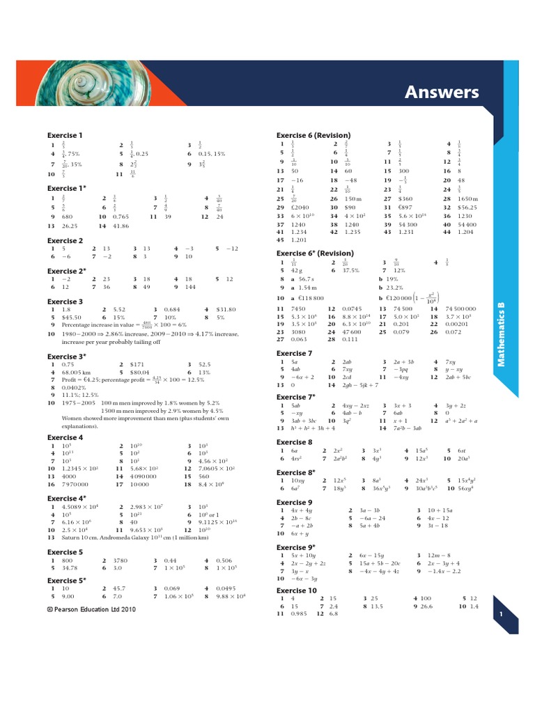 Maths B Solutions | PDF