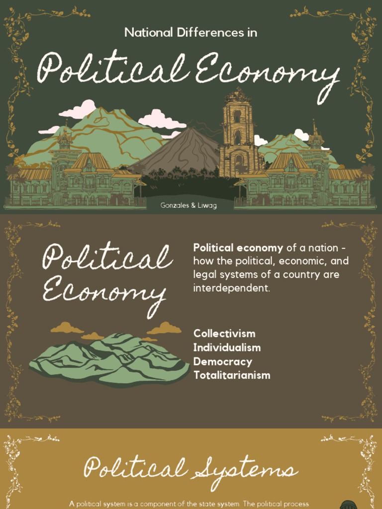 Understanding Political Economy Dynamics | PDF | Human Development ...