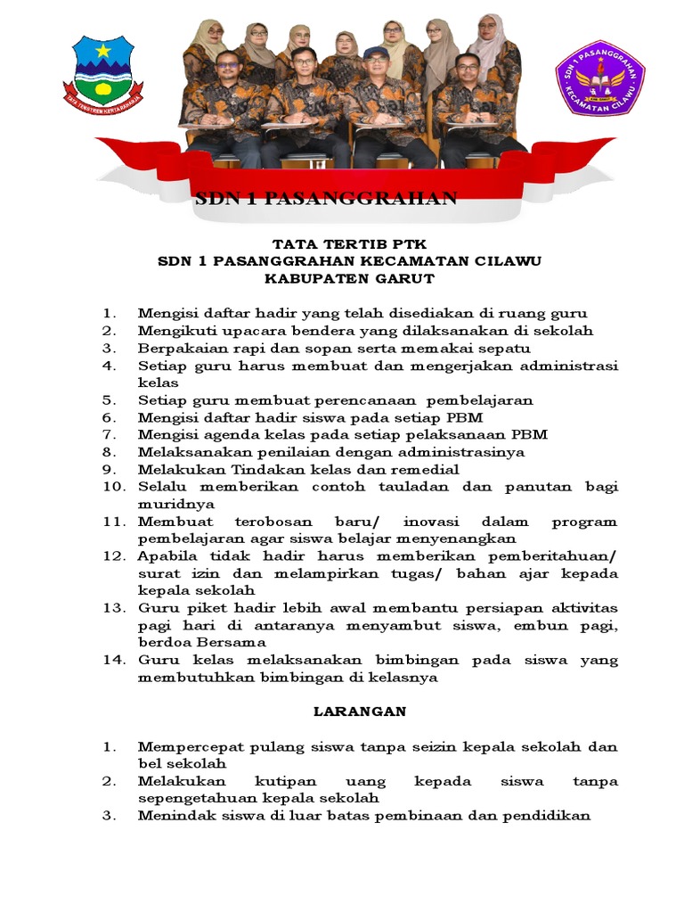 Tata Tertib PTK | PDF