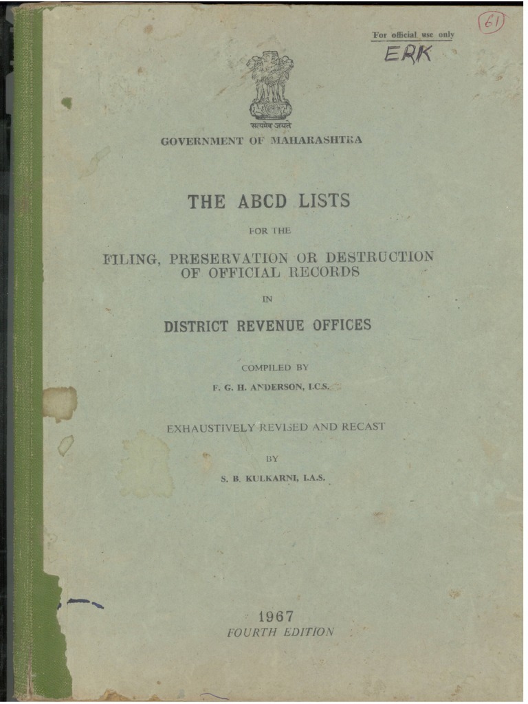 Abcd Lists - Page No 1-52 | PDF