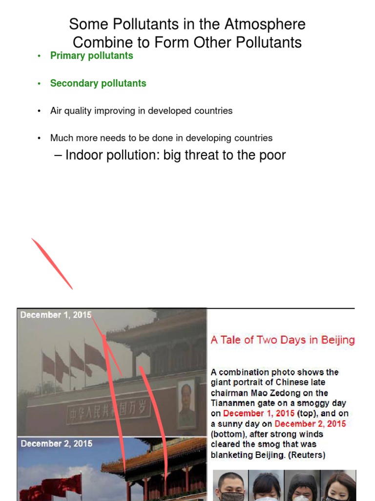 Major Air Pollutants and Their Impact | PDF | Air Pollution | Particulates