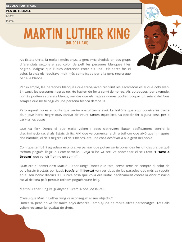 Martin Luther King | PDF