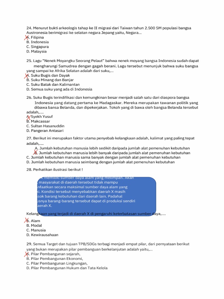 Latihan Soal PTS Kelas 7 SMT Genap PDF | PDF