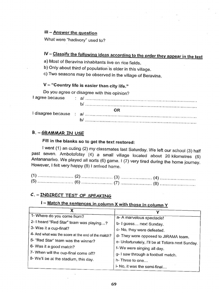 BEPC Laureat Sujet Type Madagascar (Toute Matiere) 2 - 3 | PDF