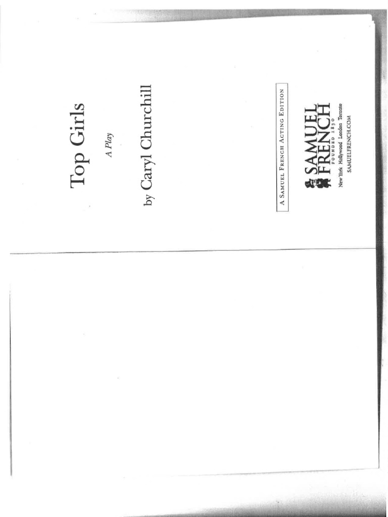 Top Girls | PDF