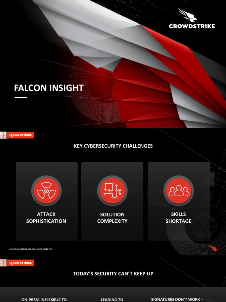 Presentation - CrowdStrike Falcon Insight | PDF | Security | Computer ...