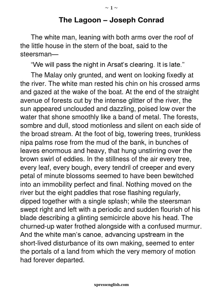 The Lagoon | PDF