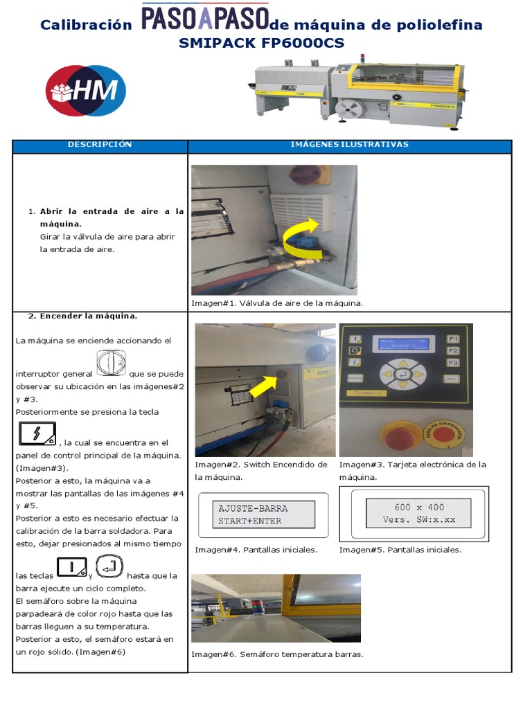 Calibración SMIPACK FP6000CS | PDF