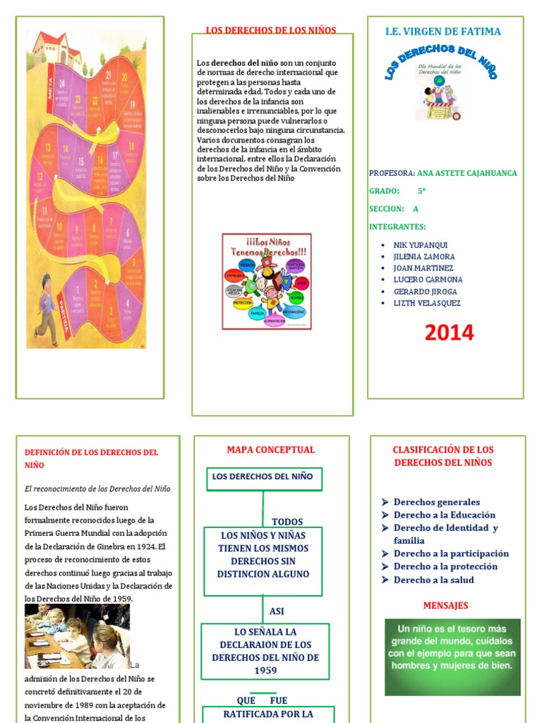 Derechos Del Niño | PDF | Derechos de los niños | Gobierno