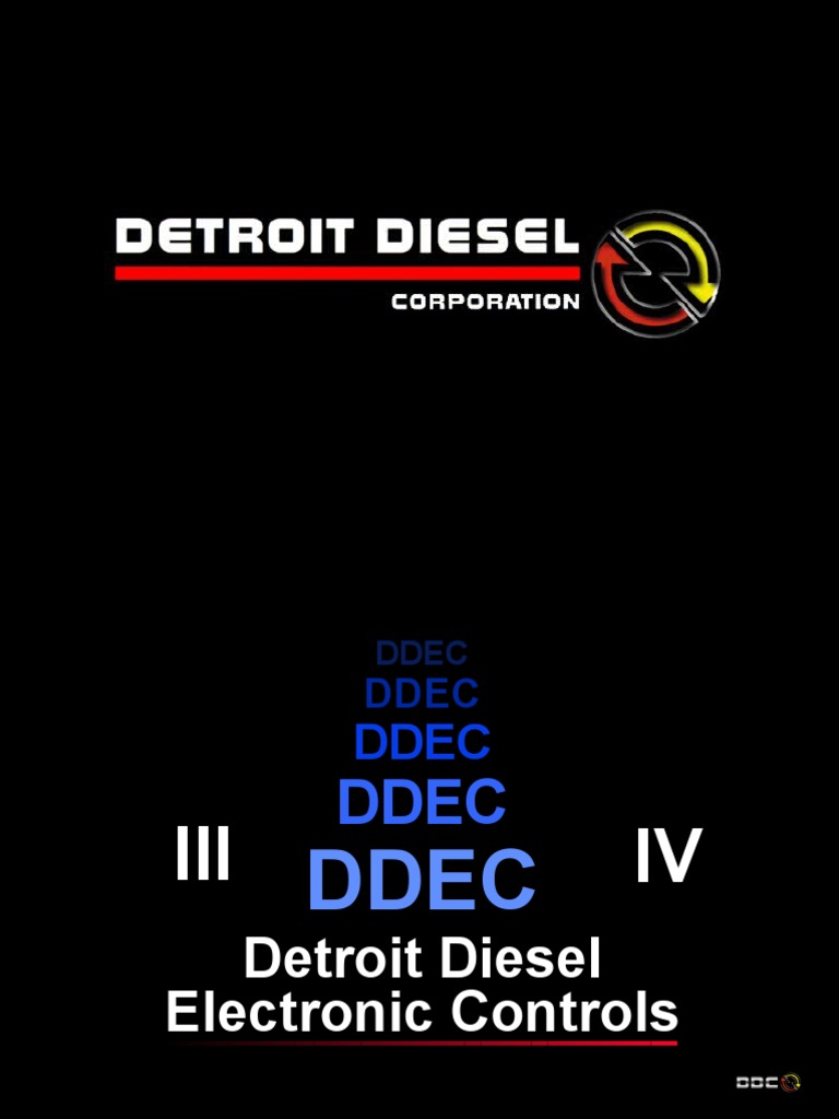 Ddec Master 2000 Current4-6 | PDF | Fuel Economy In Automobiles | Fuel Injection