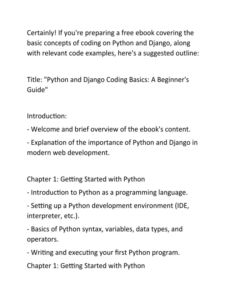 Python & Django Basics for Beginners | PDF | Computer Security | Security